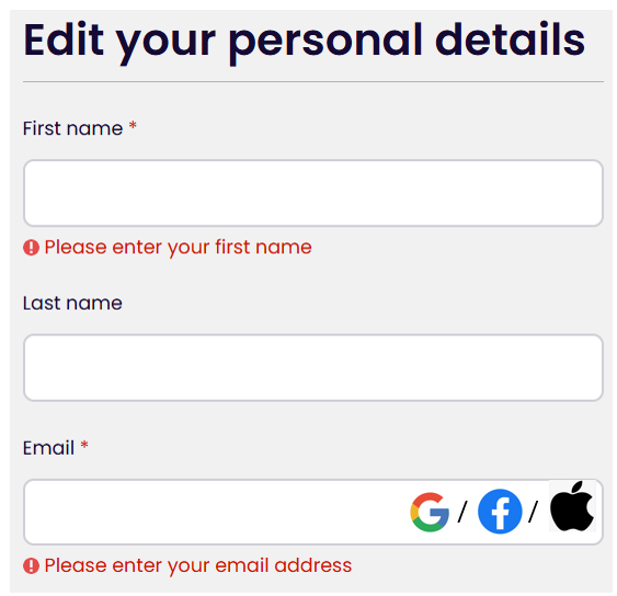 How do I change my e-mail address? – Eurail Knowledge Base